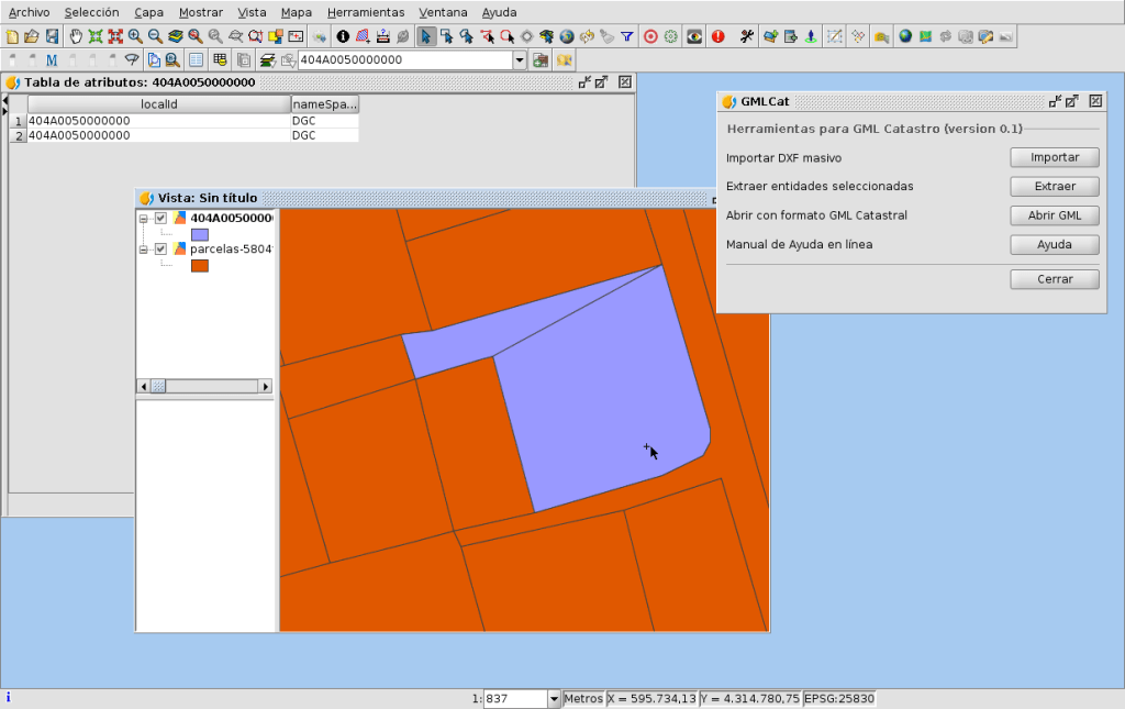Extensión de GML Catastro: Importa y genera un GML INSPIRE que pase la ...