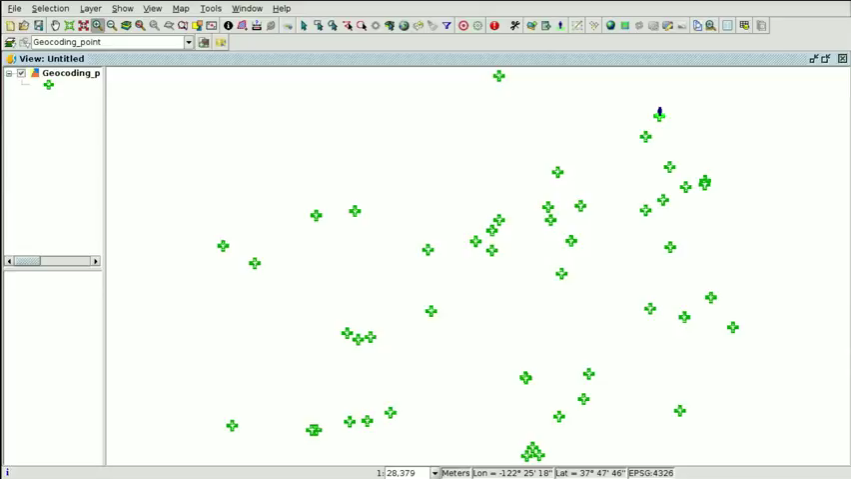 GIS applied to Municipality Management: Module 8.1 ‘Creation of point ...